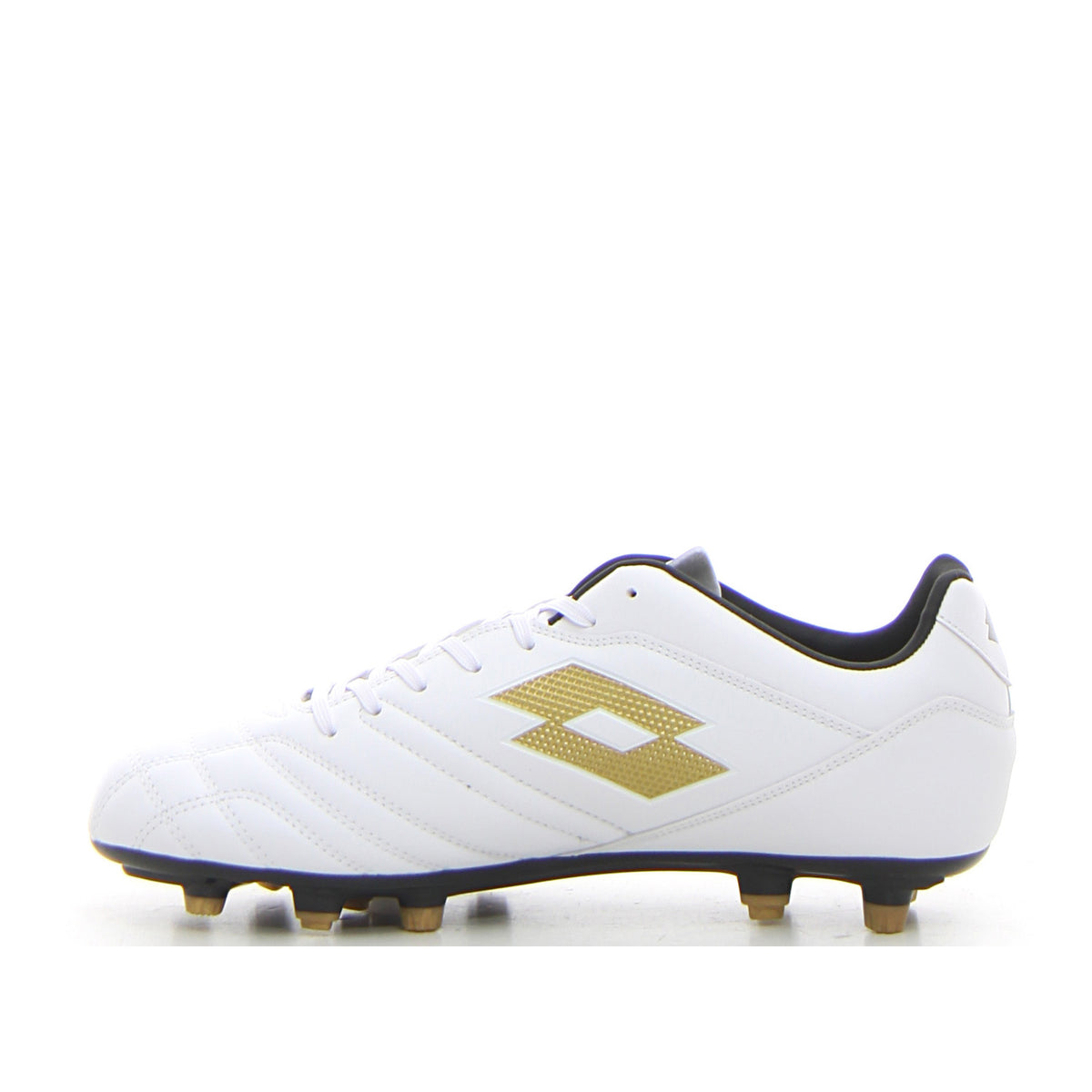 Stadio 705 FG scarpa da calcio in ecopelle bianco platino LOTTO | Boscaini